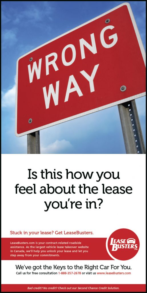 Metroland Lease Busters Print Ads – Mango Advertising & Design